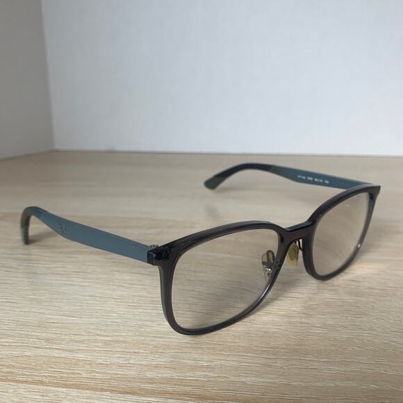 Ray-Ban | Accessories | Rayban Rb742 576 Eyeglasses Transparent Gray ...